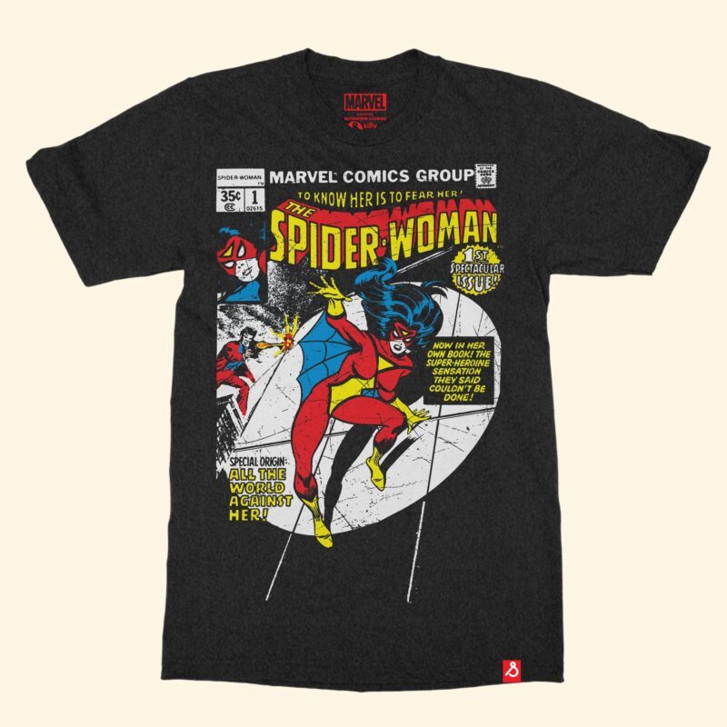 Spider women comic cover - Sillypunter